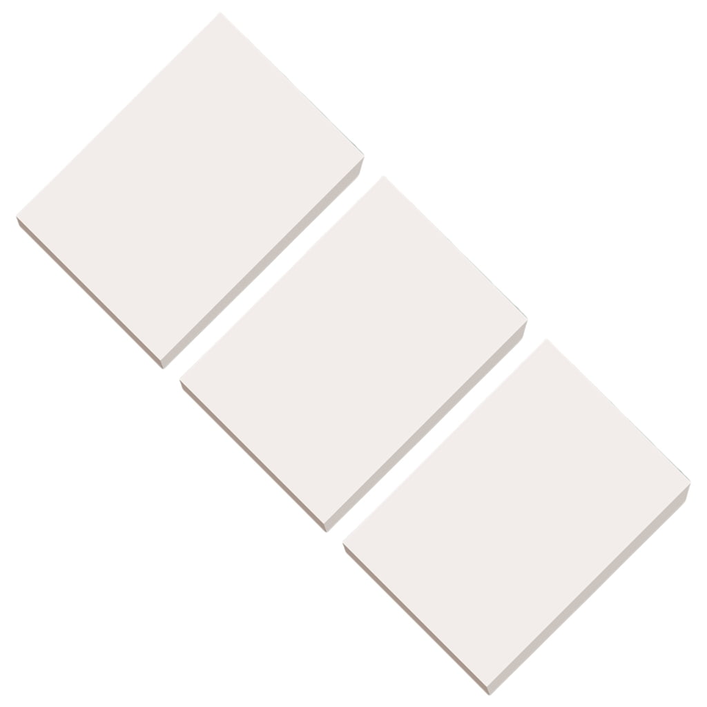 3 Pcs Draft Paper Square Writing Pads Blank Graphing Pad Calculation ...