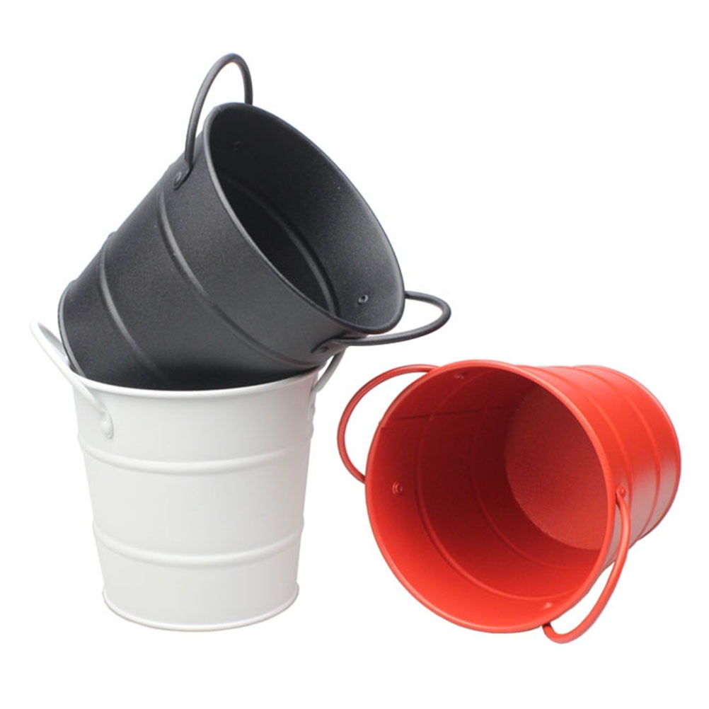 3 Pcs Drum Basket Hamper Ice Barrel Food Holder Bread Container Fries ...