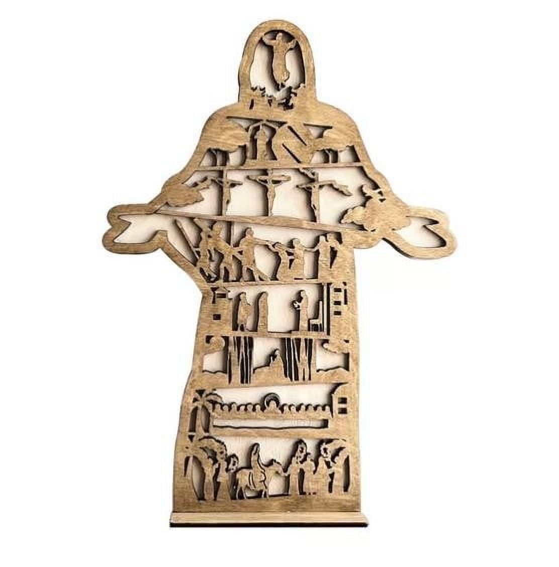 3 Pcs Easter Decorations Easter Resurrection Scene Set Table Decor ...