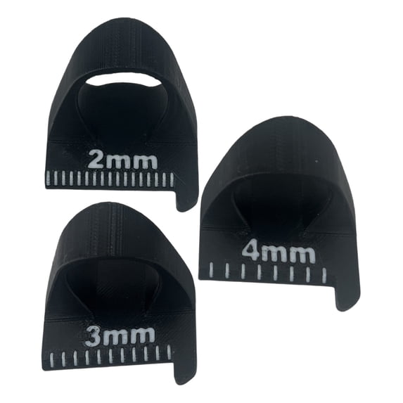 3 Pcs Edge Stitch Lock & Sewing Gauge, Edge Sewing Lockranding Tool, 2 ...