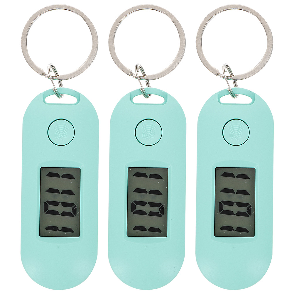 3 Pcs Electronic Watch Key Chain Portable Watches Child Light Green ...