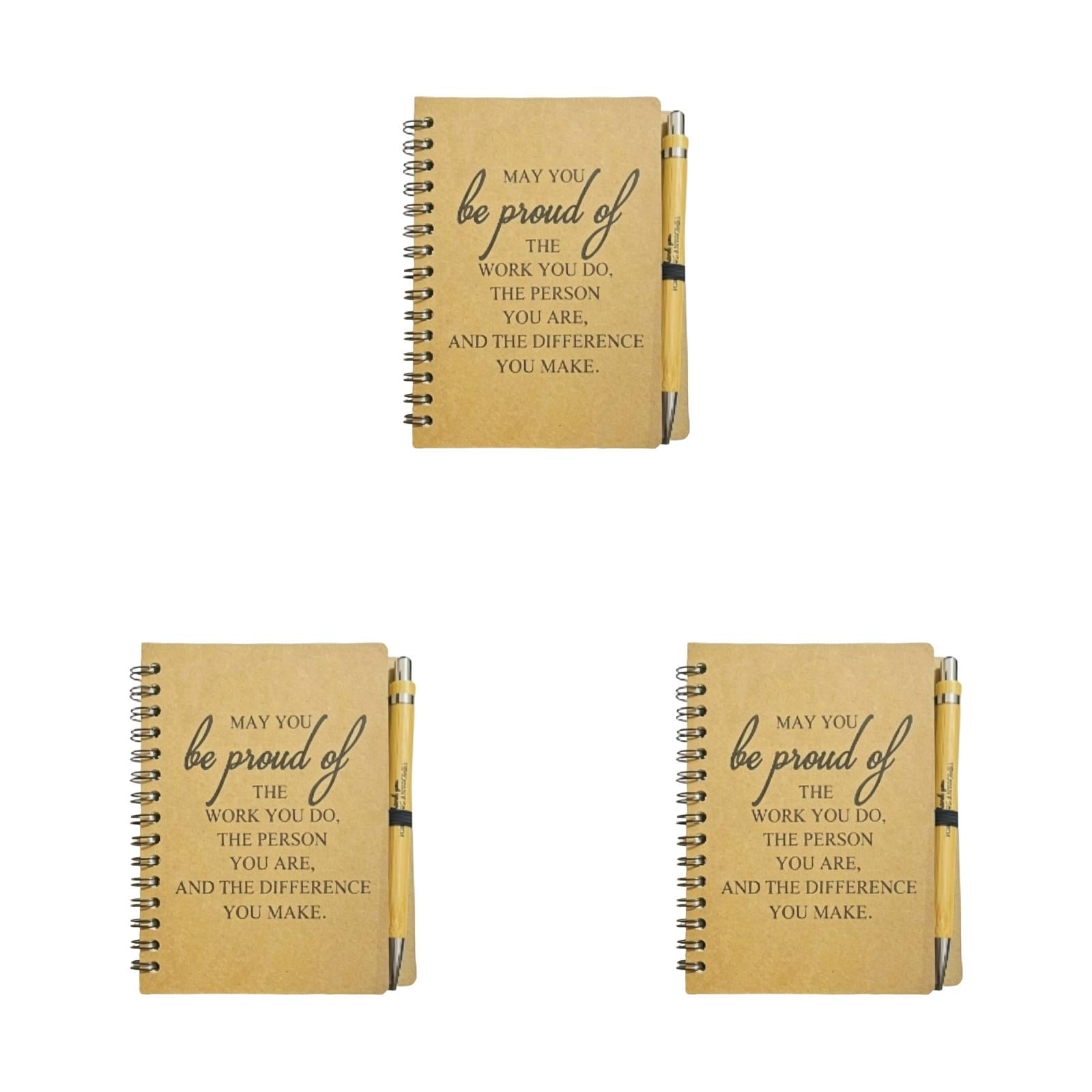 3 Pcs Employee Appreciation Gifts Bulk – Inspirational Notebooks with ...