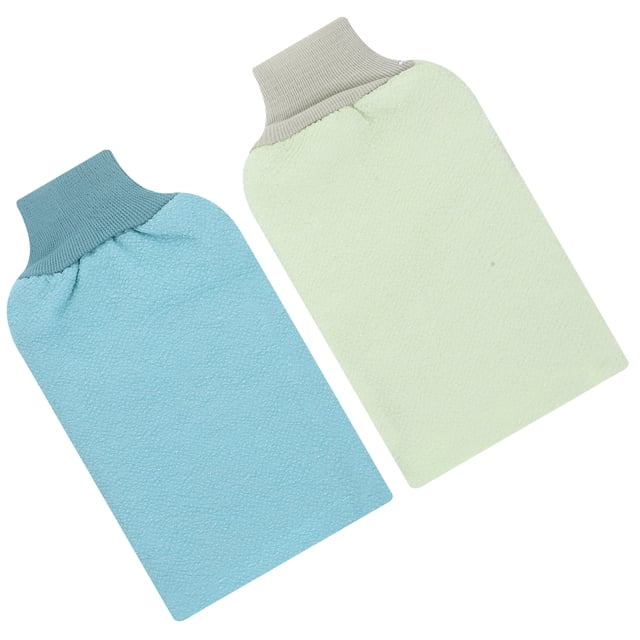 3 Pcs Exfoliating Gloves Bath Glove Exfoliating Bathing Gloves ...