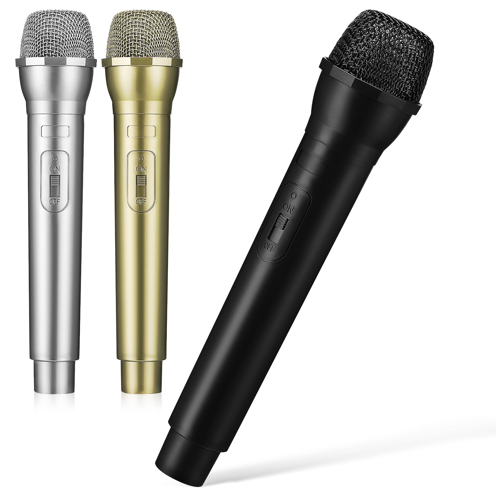 3 Pcs Fake Microphones Prop Microphone Simulation Microphone Pretend ...