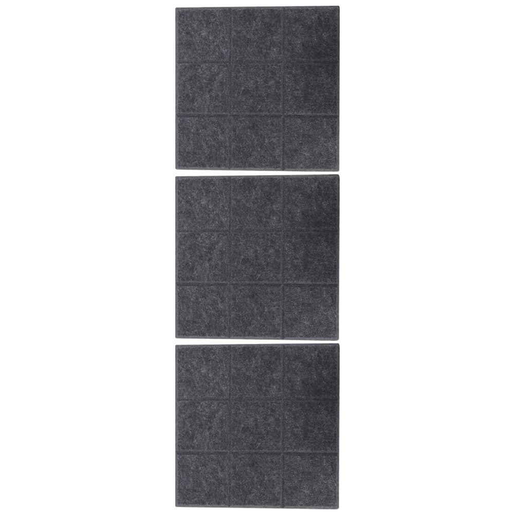 Worgeous Felt Display Board for Decoration Black Announcement Wall ...