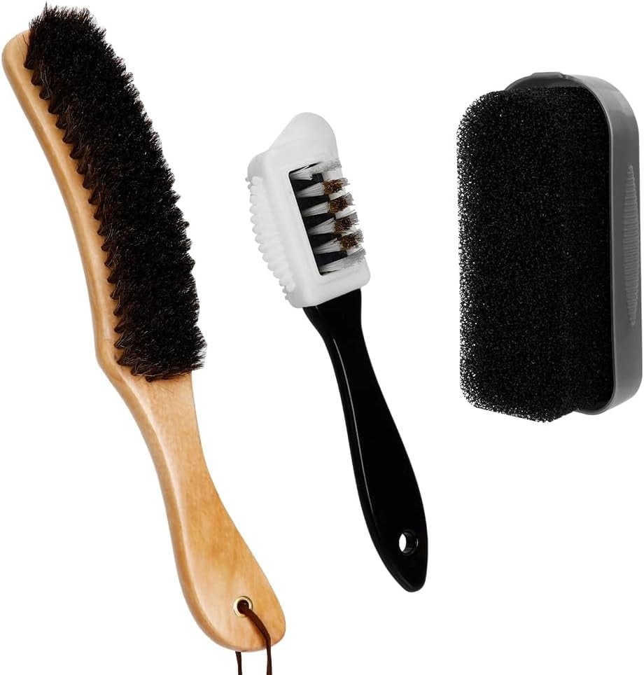 3 Pcs Felt Cowboy Hat Brush Kit - Cowboy Hat Brush Set with Cleaning ...