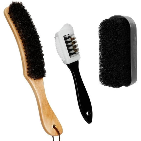 3 Pcs Felt Cowboy Hat Brush Kit - Cowboy Hat Brush Set with Cleaning ...