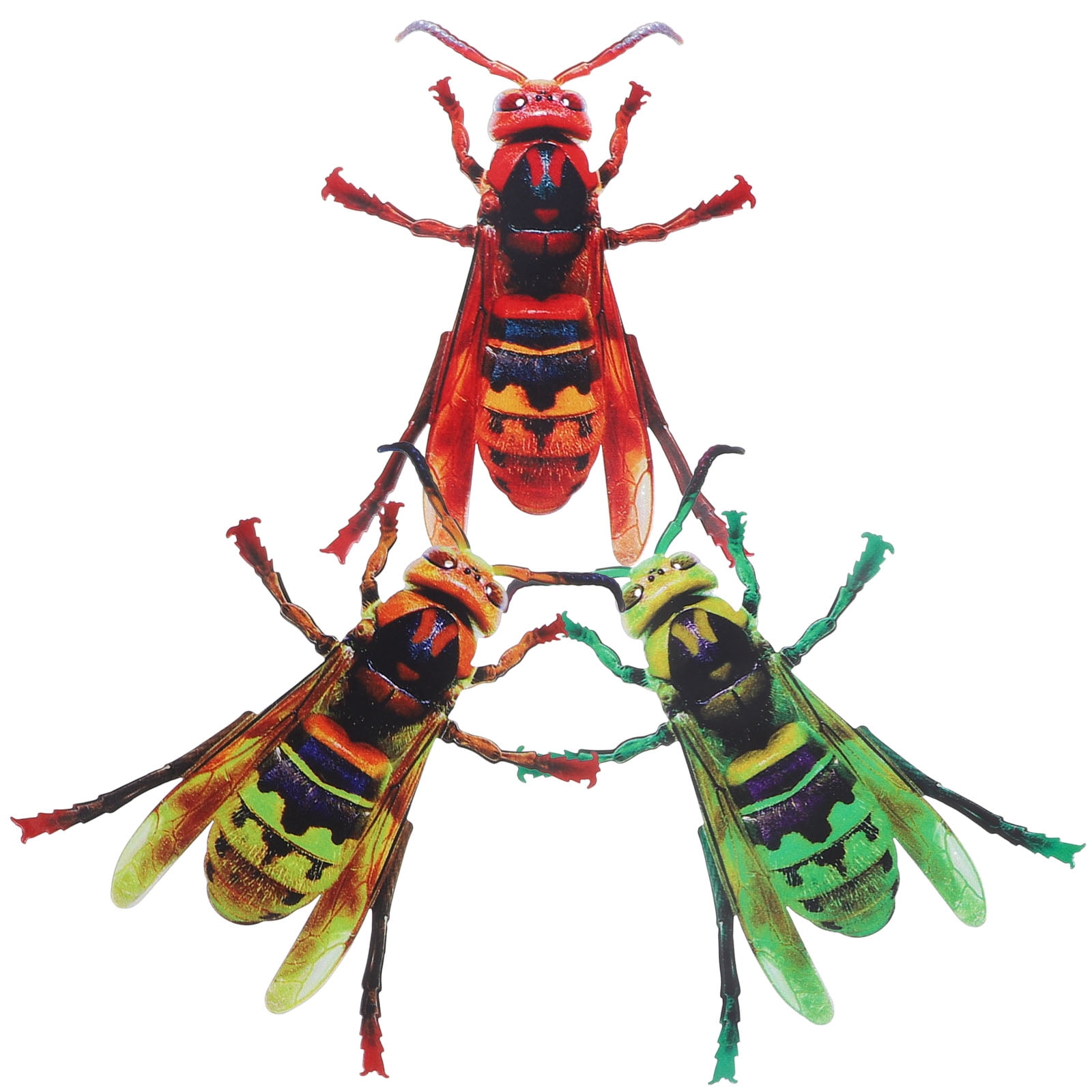 Raindrops High Grade Iron Insect Hanging For Home Decor 3Pcs 6.1x4.7in ...