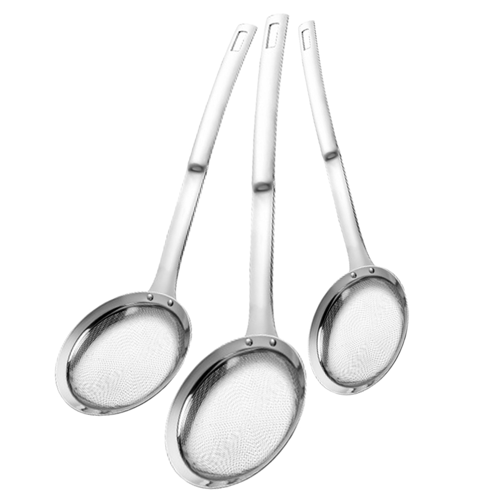 3 Pcs Filter Mesh Strainer Kicthen Assecories Kitchen Sugar Strainer ...