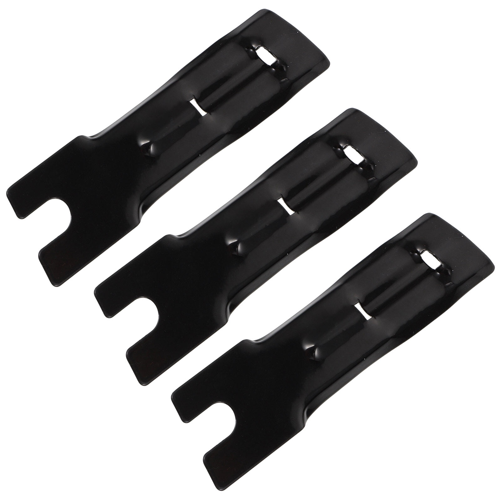 NICERIO 3Pcs Black Safety Flag Brackets Durable Triangular Flag Fixing ...