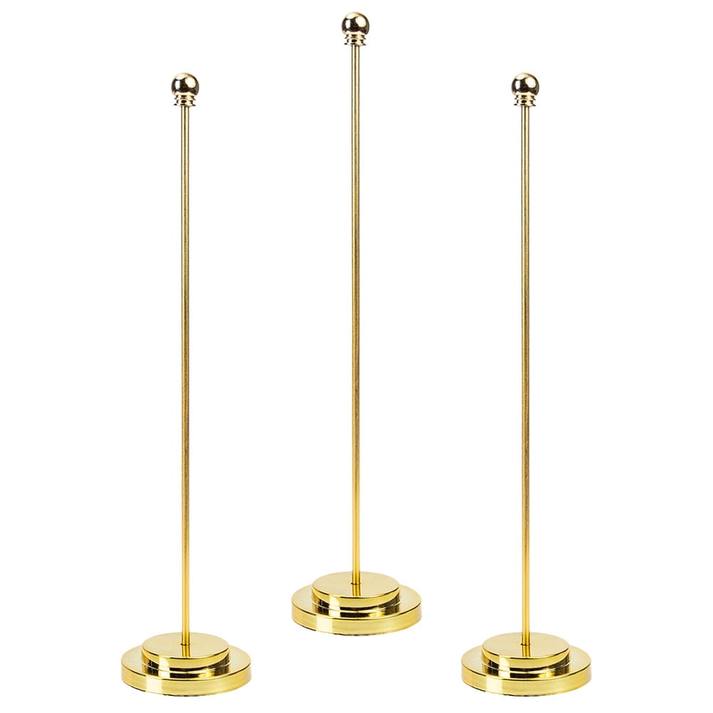3 Pcs Flags Decorative Flag Base Easy to Install Flag Holder Table ...