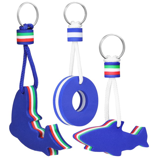 3 Pcs Float Decorative Sailing Keychains Eva Ring High-grade - Walmart.com