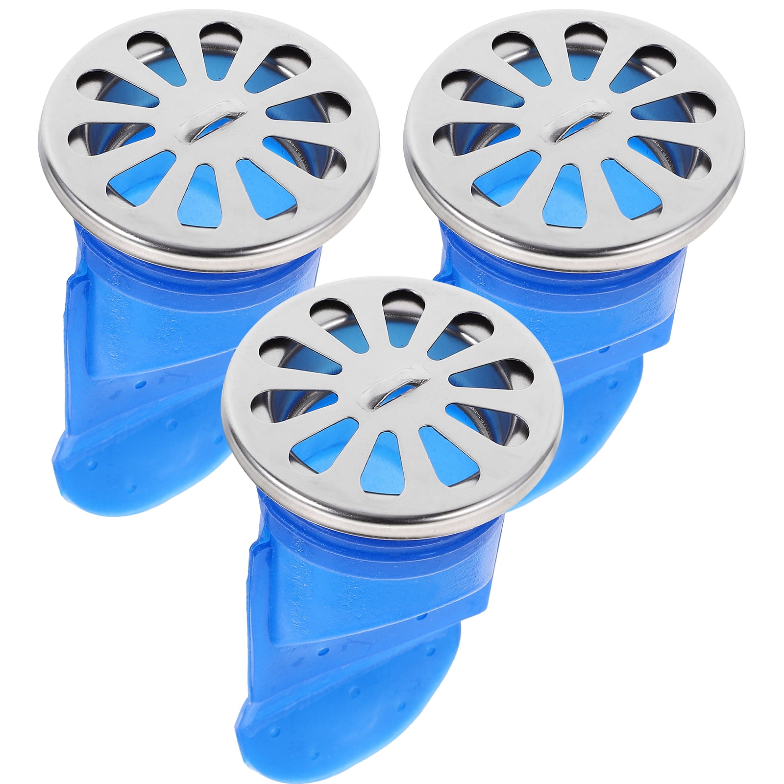 3 Pcs Floor Drain Core Sewer Draining Backflow Preventer Kitchen ...
