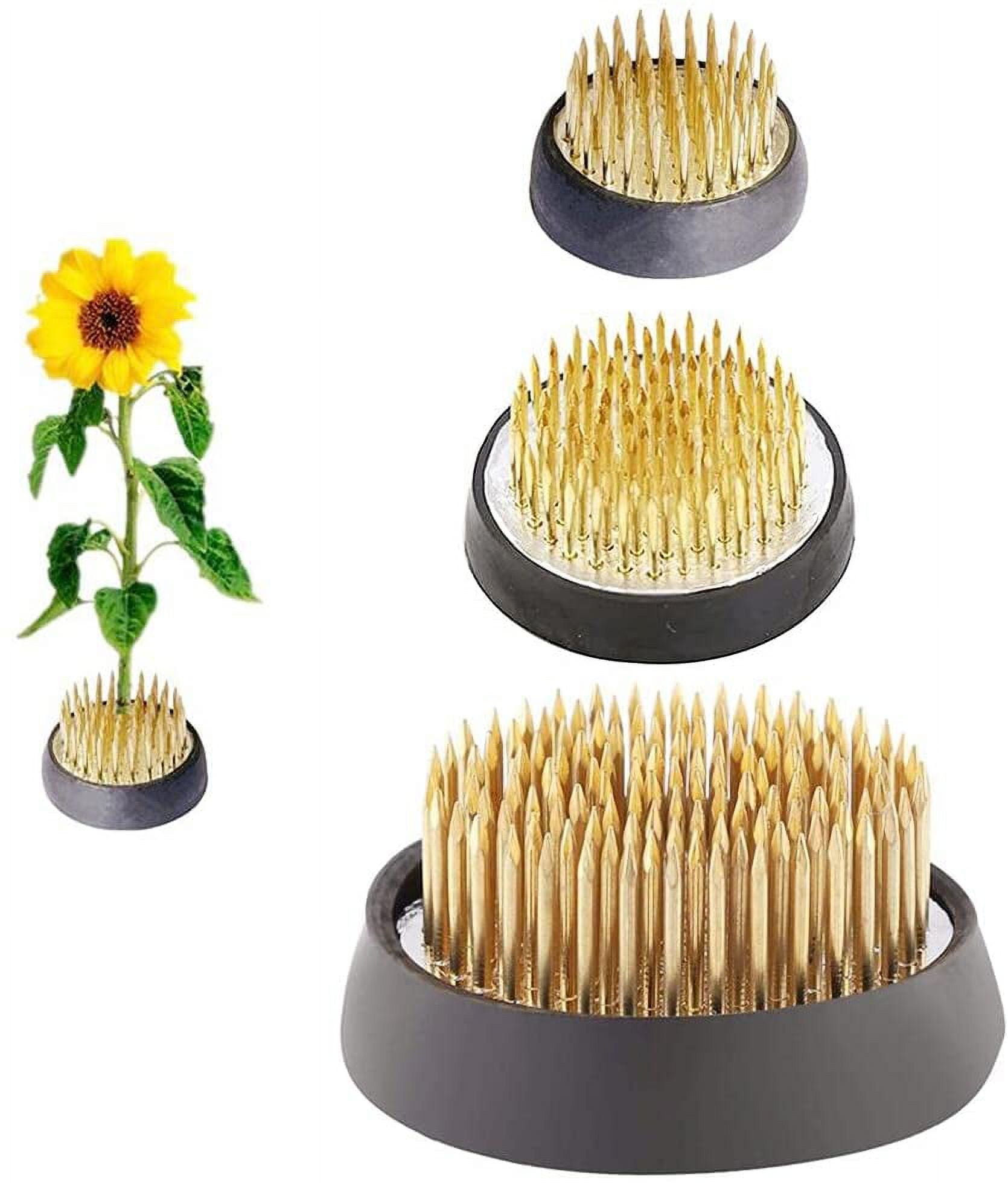 3 Pcs Flower Frogs for Flower Arrangements Supplies, Japanese Flower Arranging Ikebana Kenzan ...