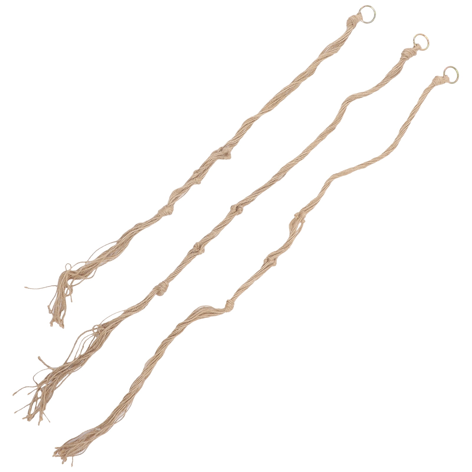 3 Pcs Flower Pot Net Bag Pots for Plants Hanging Household Macrame ...