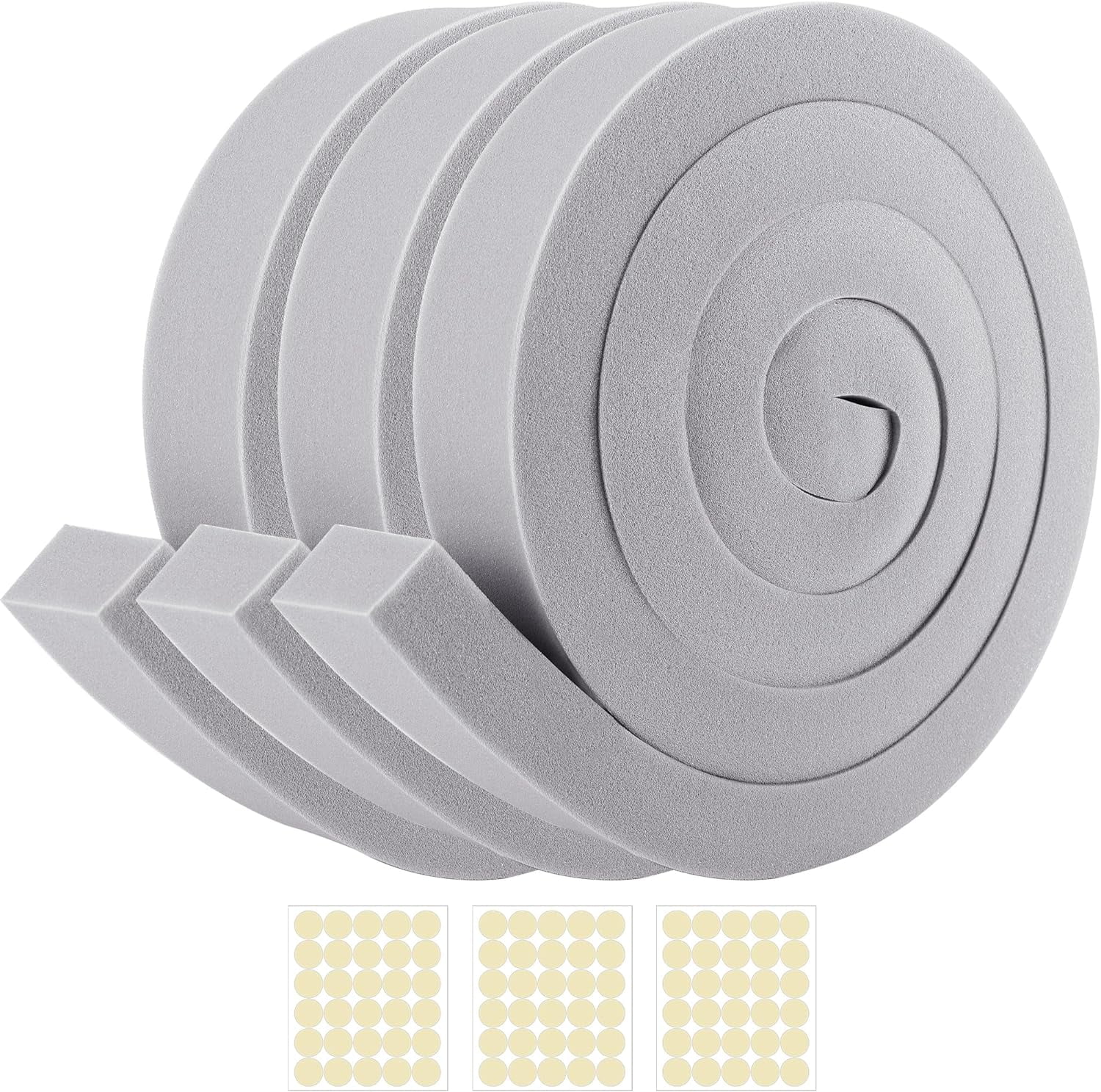 3 Pcs Foam Air Conditioner Weatherseal Tape-2''x1''x6.5ft Air ...
