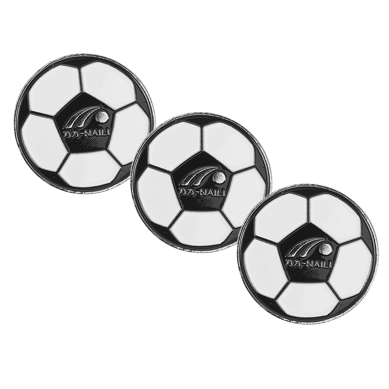 3 Pcs Football Referee Basketball Side Black - Walmart.com