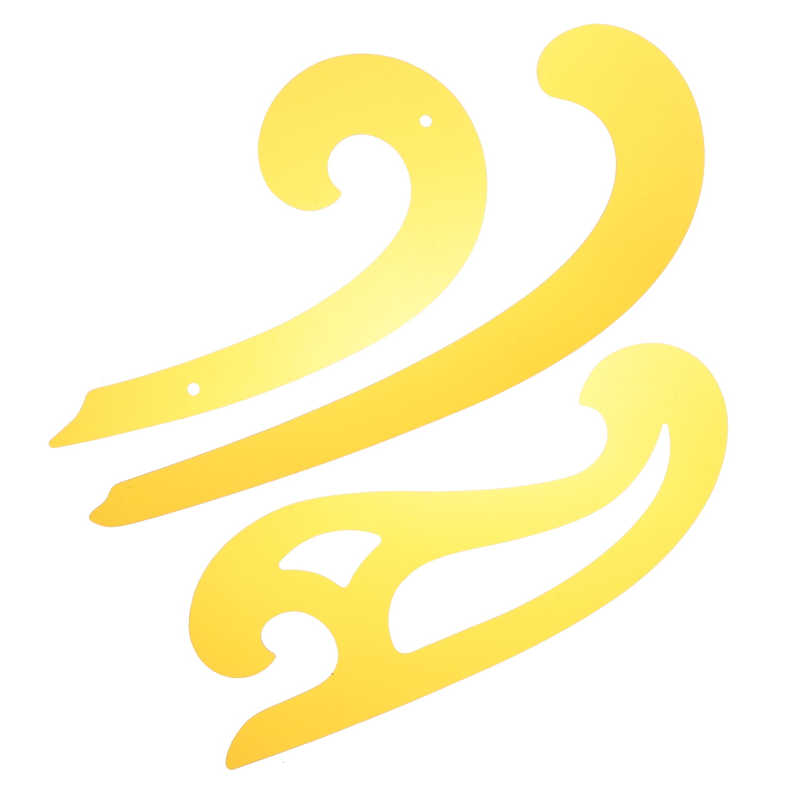 3 Pcs French Curve Template French Curve Rulers French Curve Ruler ...