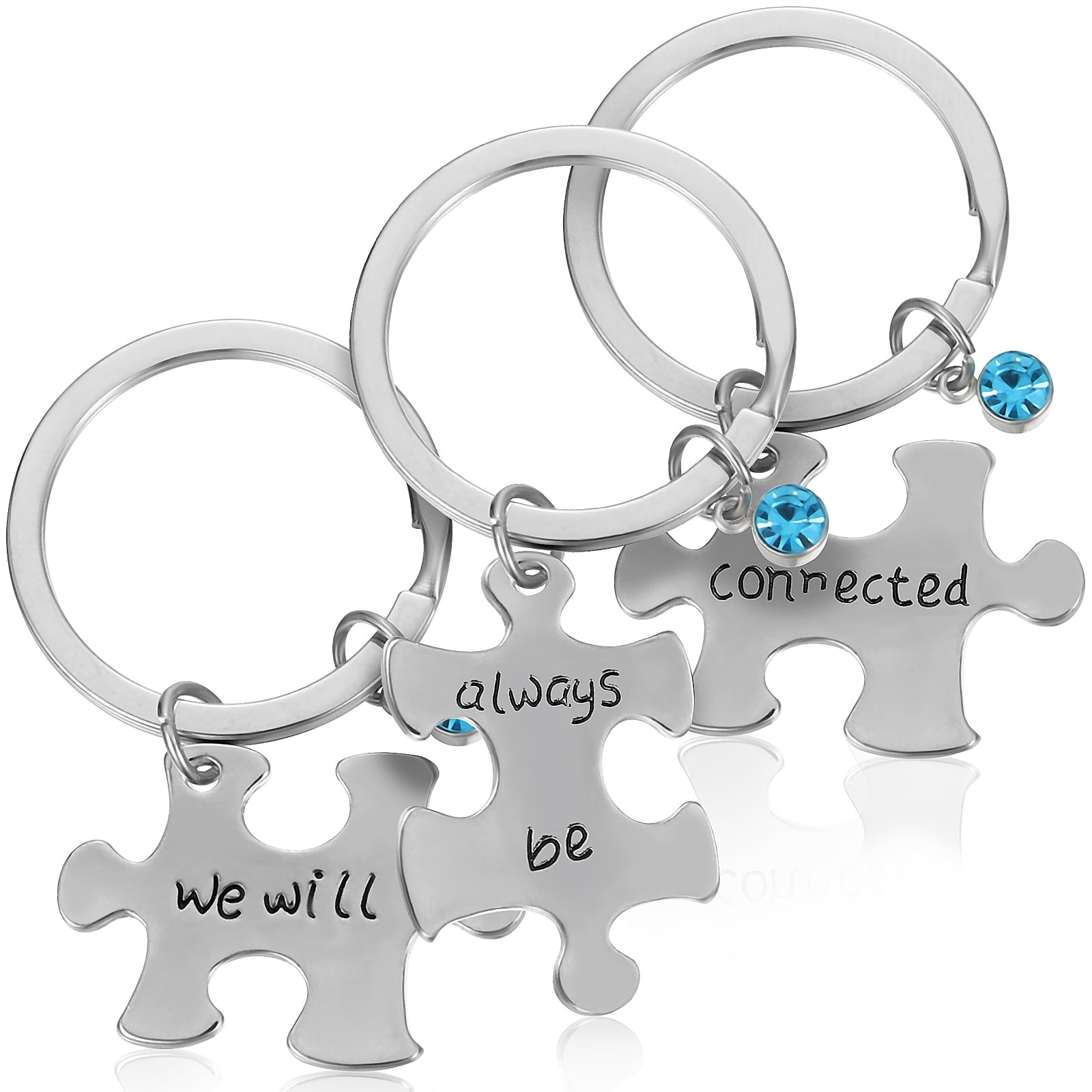 SOPOTUTU Friend Key Chain Alloy 3Pcs for Men - Walmart.com