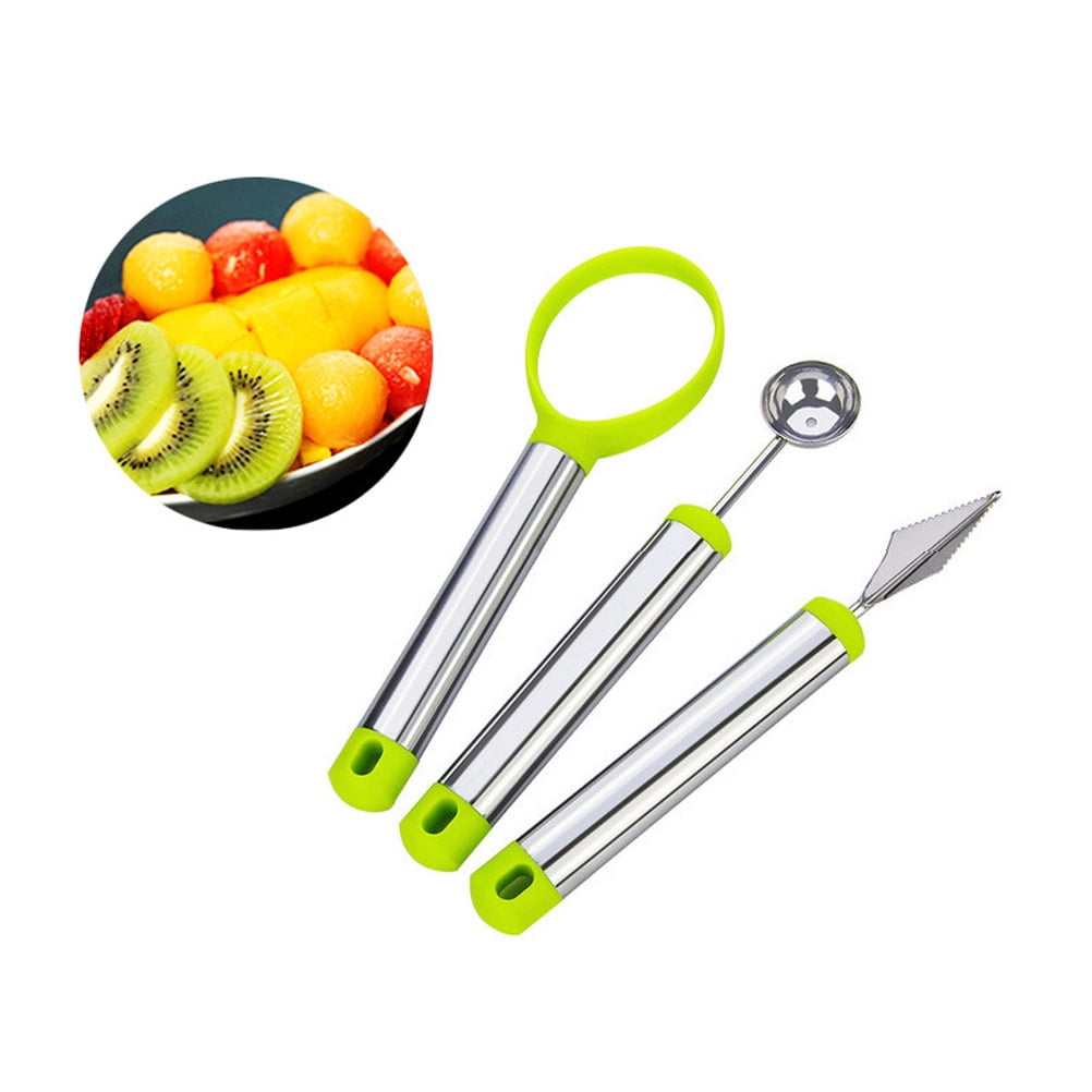 3 Pcs Fruit Carving Tool Professional Fruit Shaping Tools Fruit Cutters ...