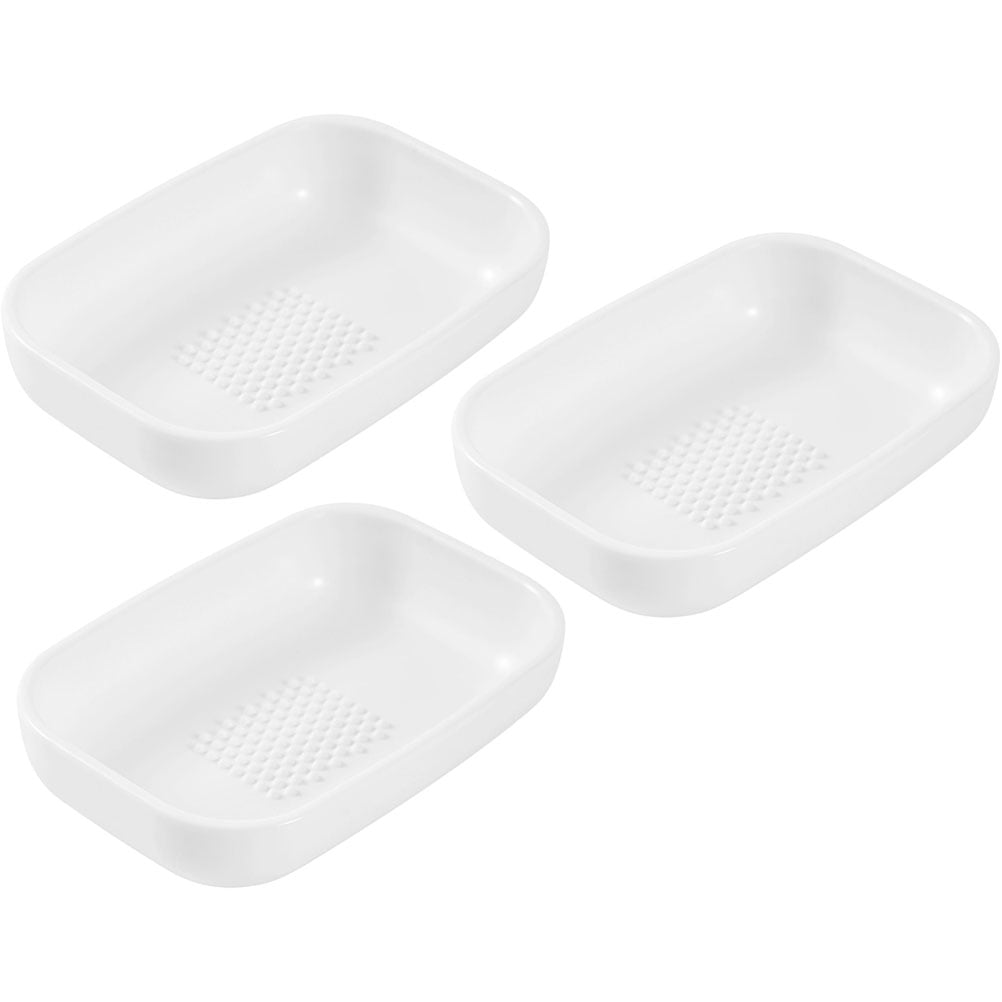 3 Pcs Garlic Plate Abrader Grater Write Fruit Grinder Vegetable ...