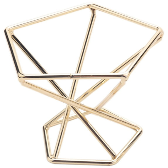 3 Pcs Geometric Air Plant Holder Airplants Rack Metal Plants Stand ...