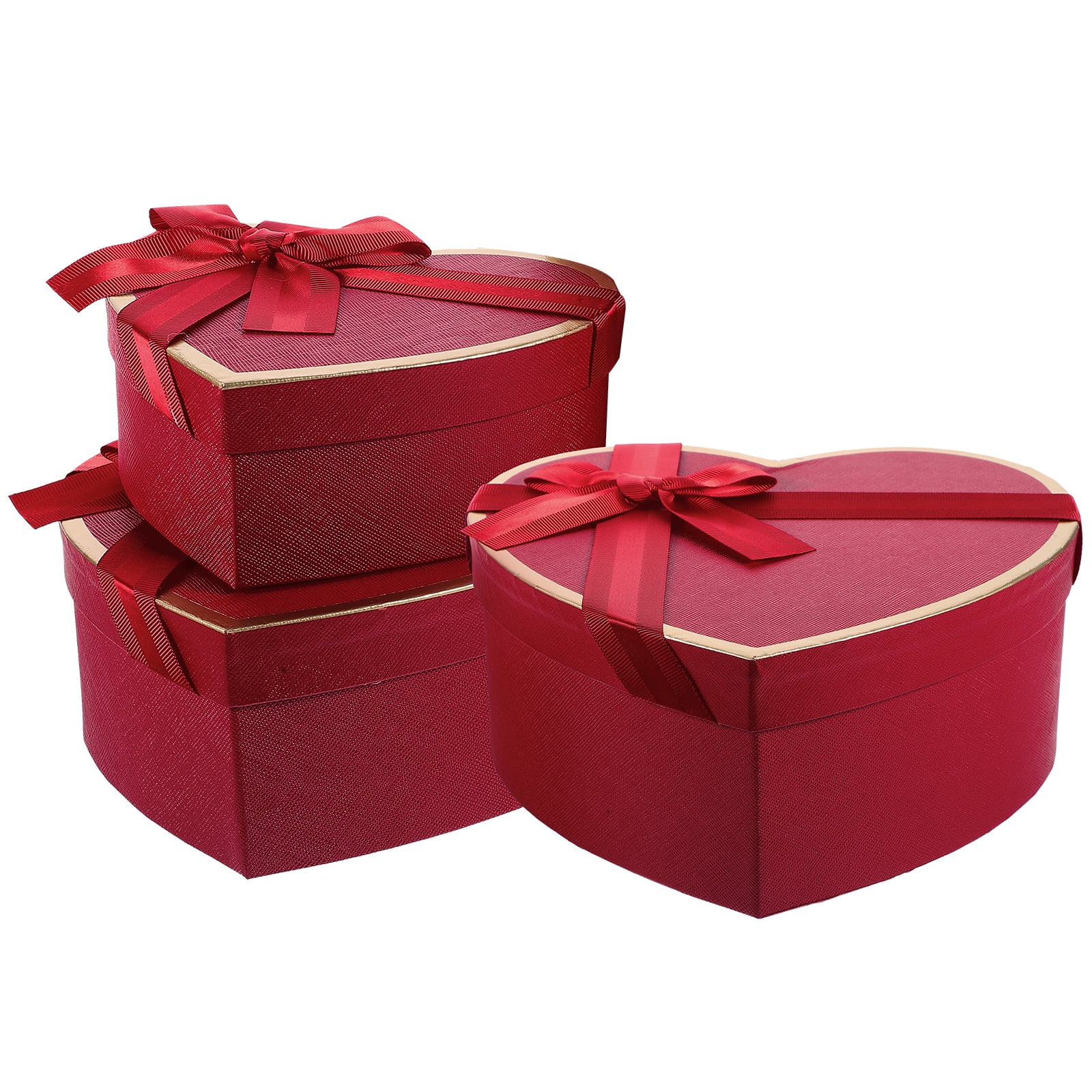 3 Pcs Gift Box Packing Boxes Valentines for Flowers Arrangements ...