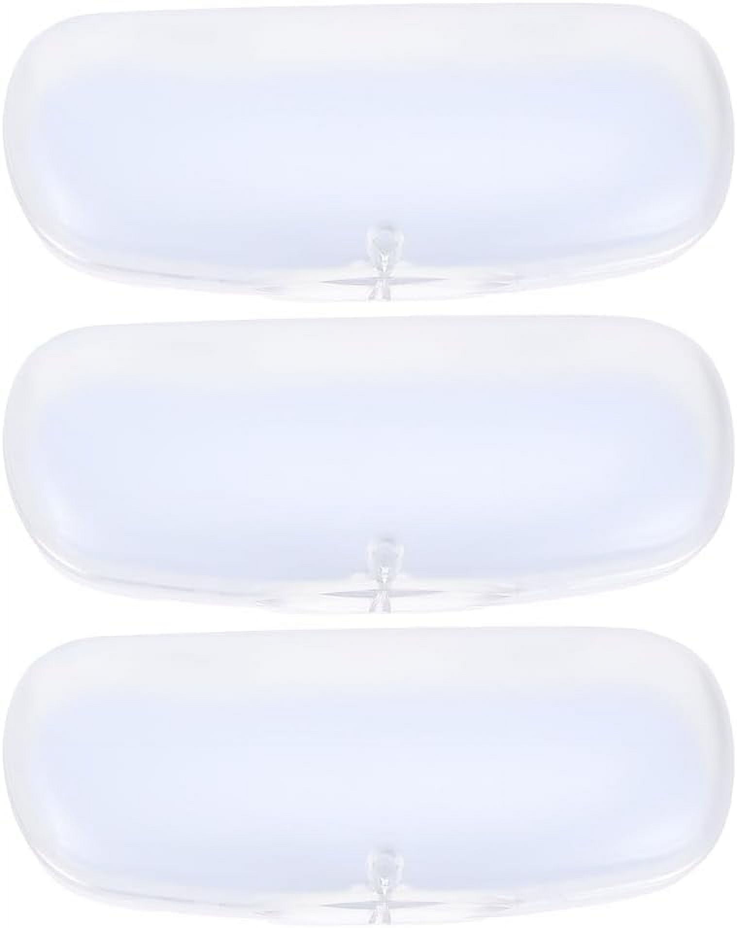 3 Pcs Glasses Case Pvc Spectacle Case Sunglasses Organizer Case Clear ...