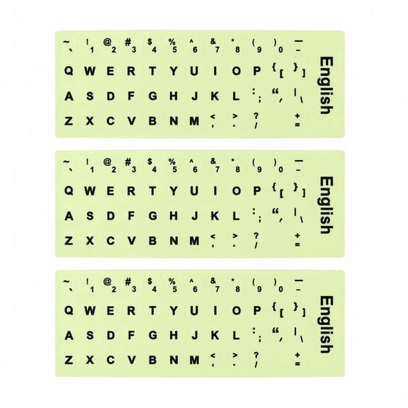 Computer Keyboard Letter Stickers