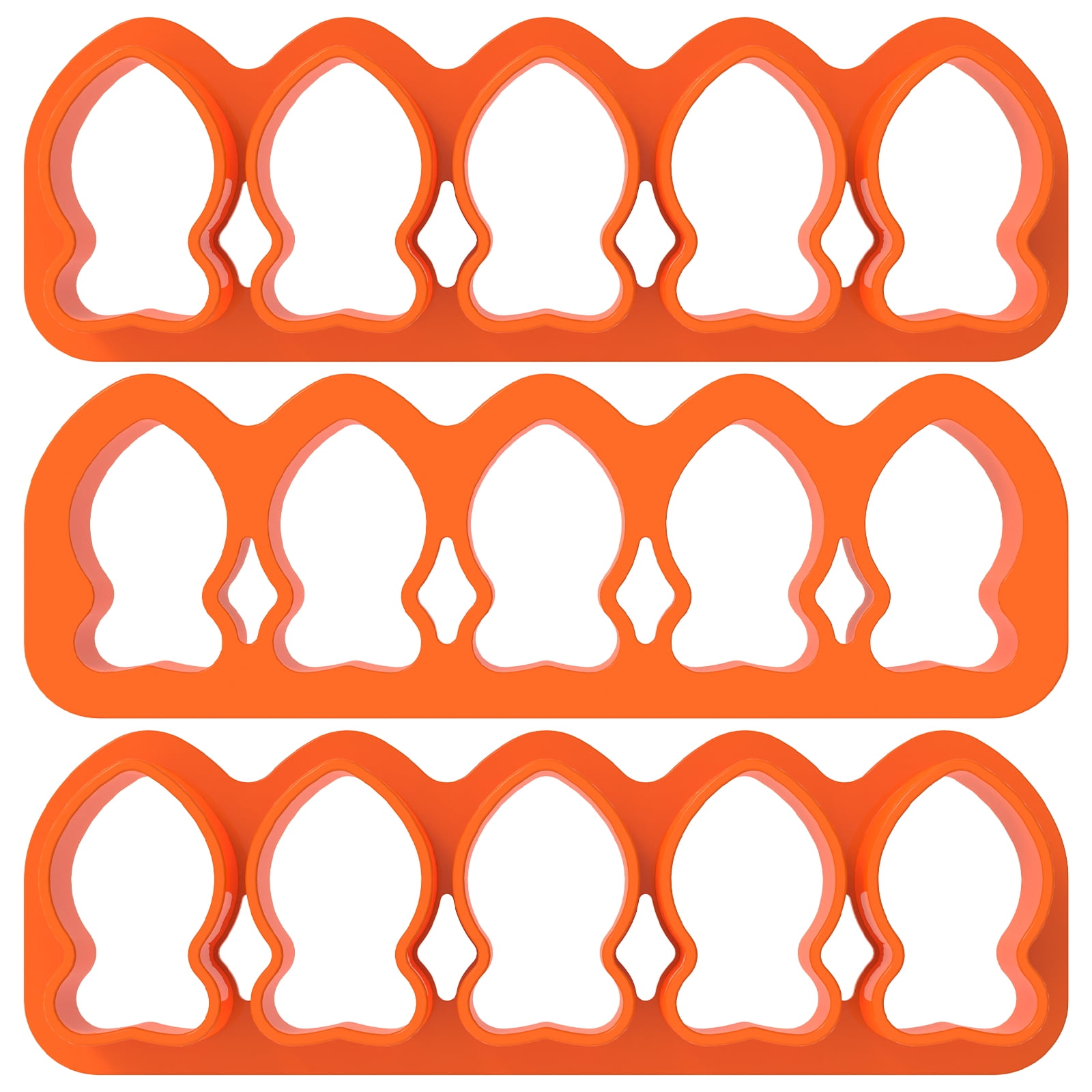 3 Pcs Goldfish Cracker Cutter,Mini Goldfish Cookie Cutter Cute Animal ...