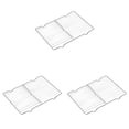 3 Pcs Grilling Rack Heavy Duty Wire Grate 6.14 x 10.62 Inch, Oven ...