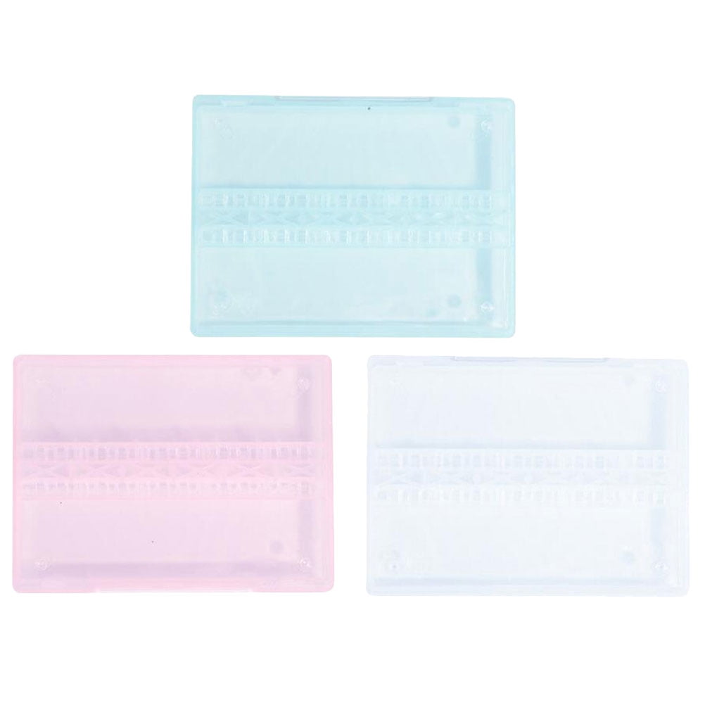 3 Pcs Grinding Head Storage Box Manicure Supply Nail Salon Product ...