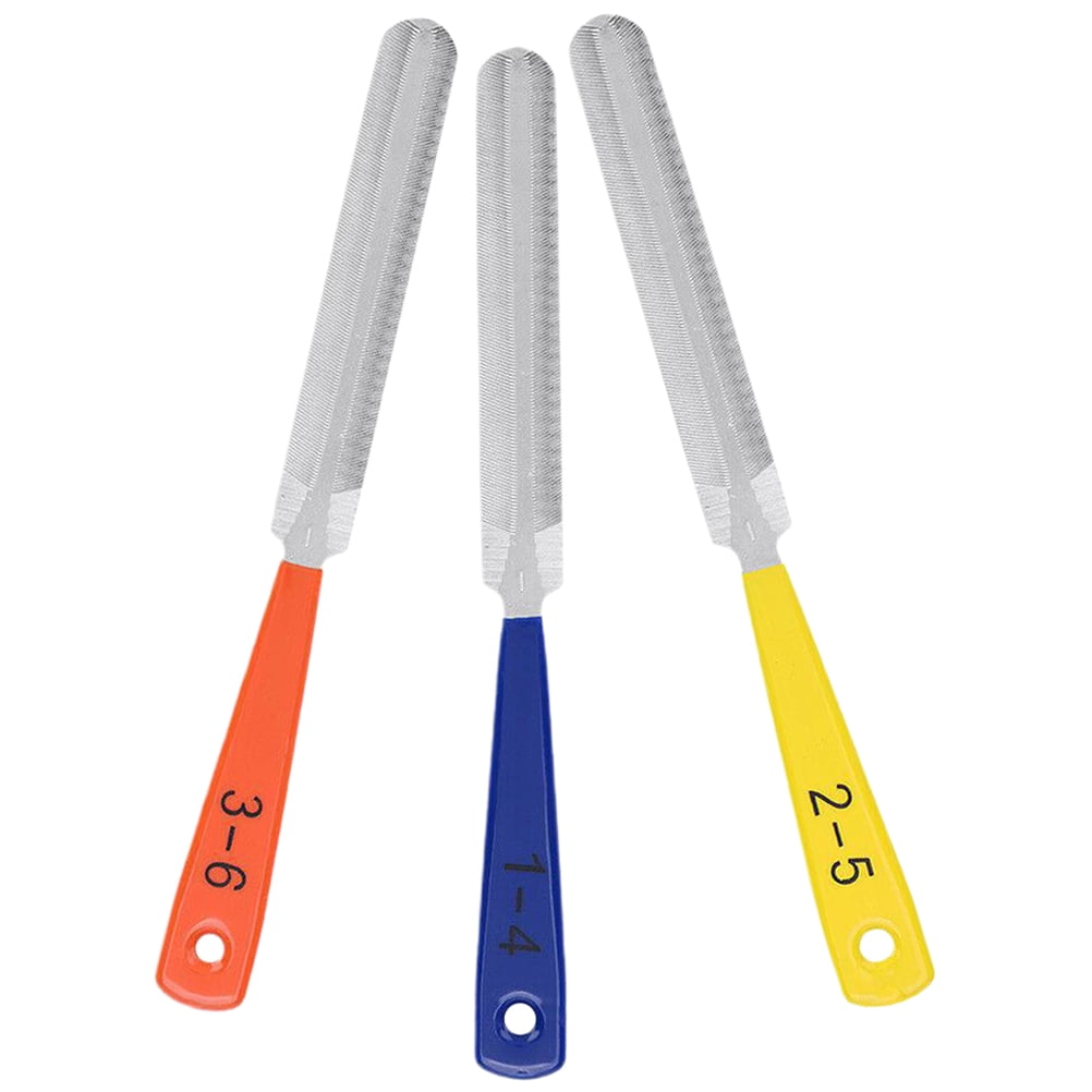 3 Pcs Guitars Bass Nut Files Guitar Nut Files Instrument Modifying ...