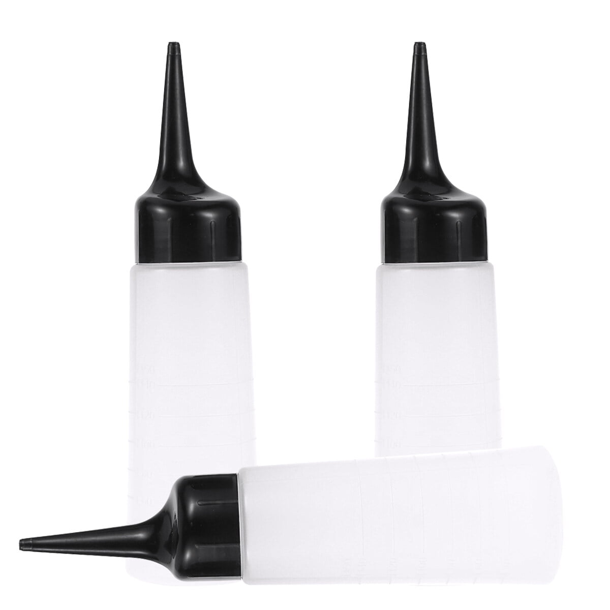 3 Pcs Hair Dye Bottle Salon Spray Bottles Kitchen Squeeze Ketchup ...