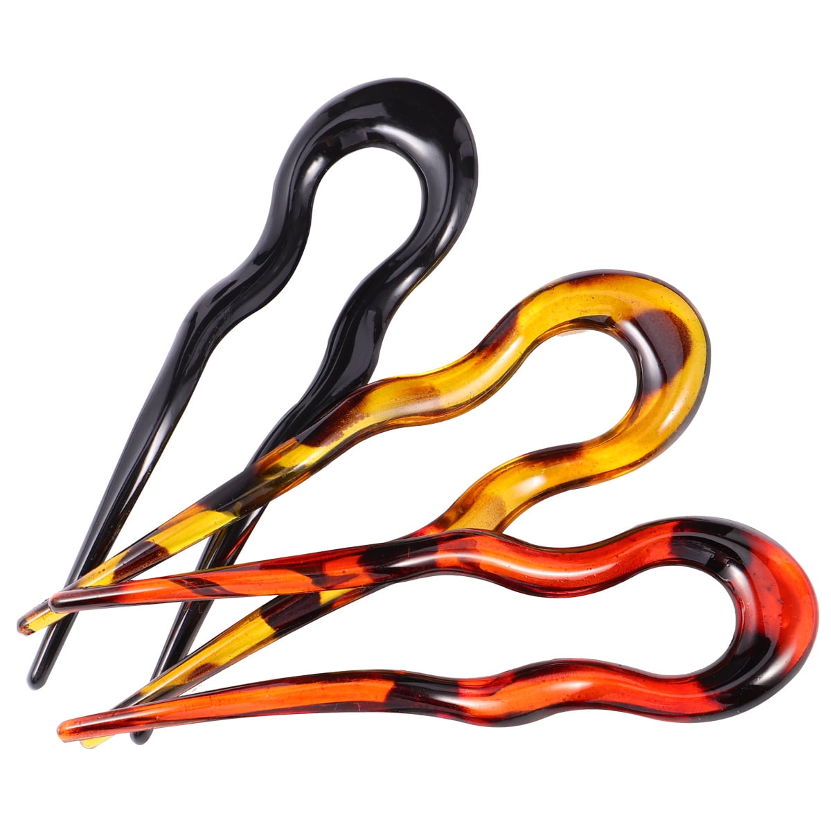 3 Pcs Hair Pin Decorative Bobby Pins Hair Clip Resin Hairpin Japanese ...