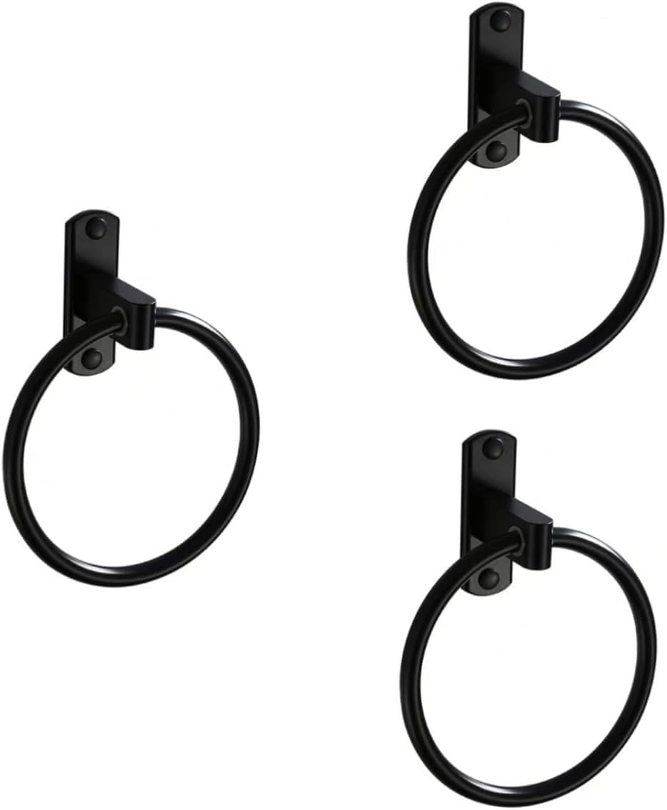 3 Pcs Hand Towel Ring Toilet Tissue Ring Suction Towel Ring Stainless ...