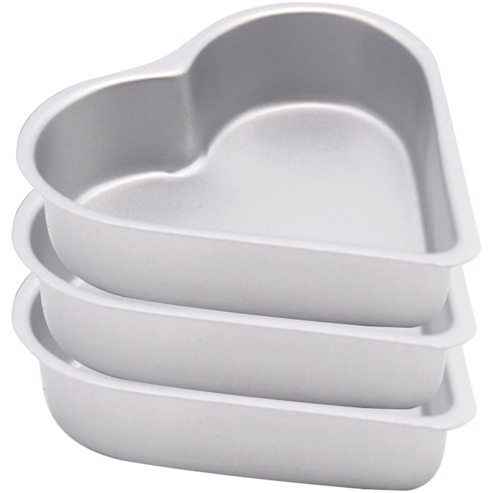 Gardnery Heart Pudding Mold Baking Pan Heart-Shaped Cake Pans High ...