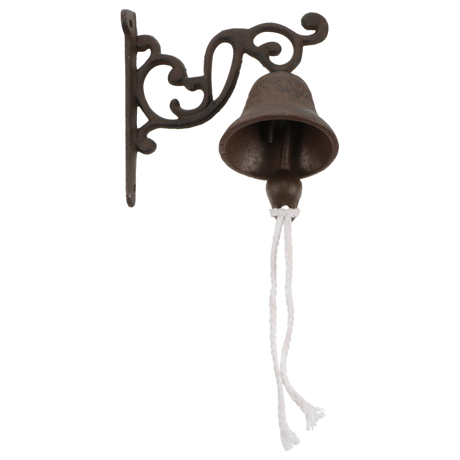 3 Pcs Heavy Duty Gate Bell Outdoor outside Leaf Wrought Iron Doorbell ...