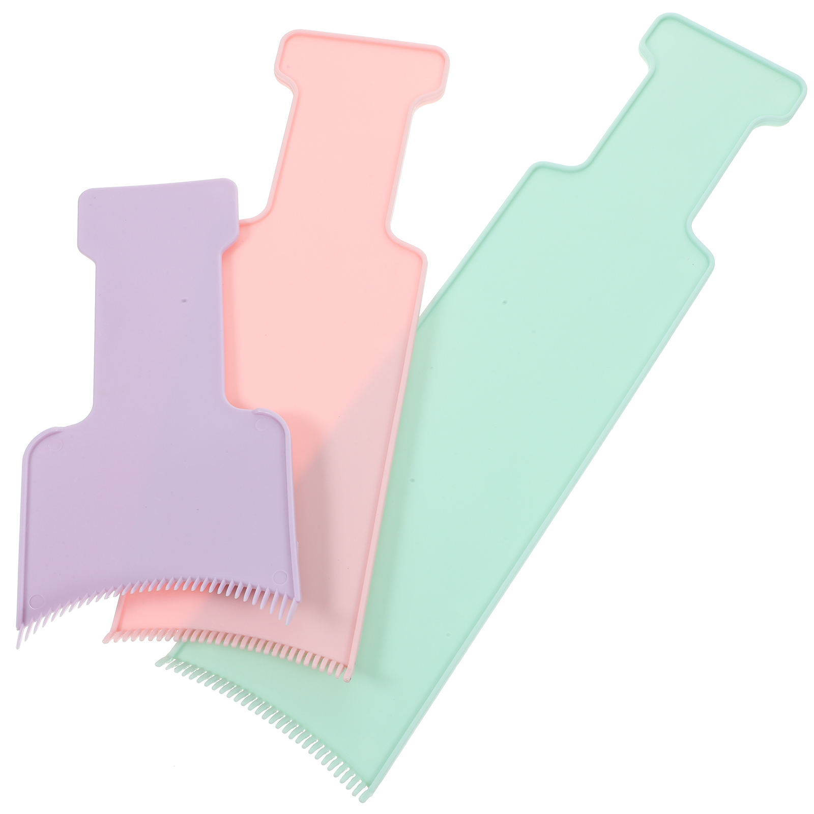 3 Pcs Highlight Color Balayage Hair Coloring and Dyeing Board ...