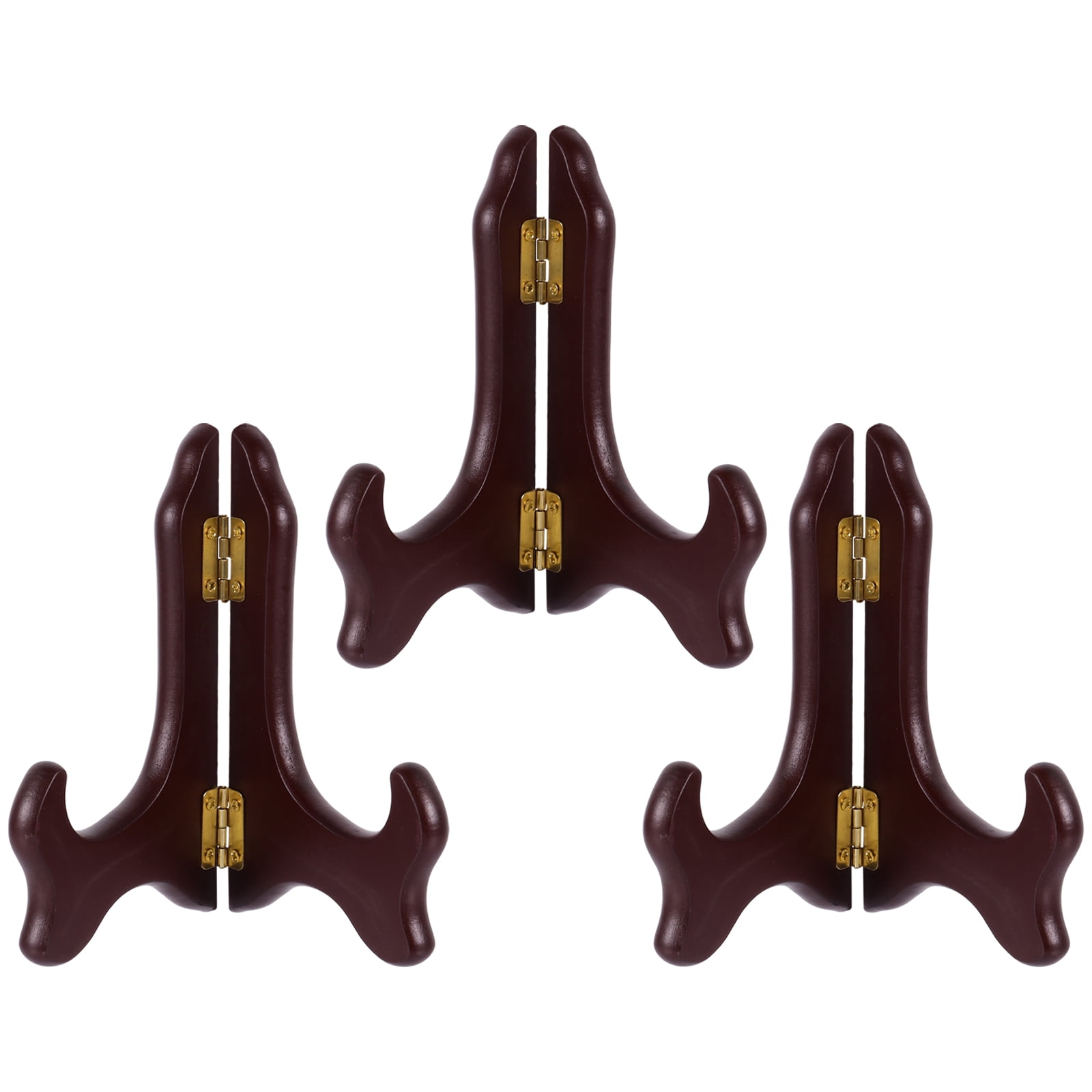 3 Pcs Holder Wooden Disc Stand Dining Room Display Kitchen - Walmart.com