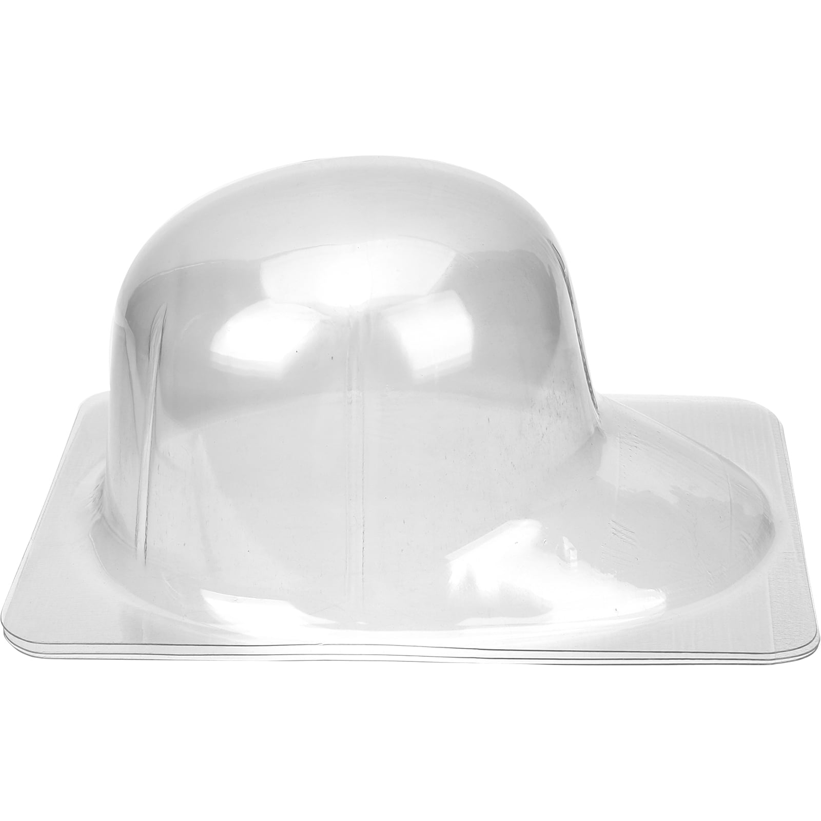 FONDOTIN Plastic Hat Holder Hat Display Stand Transparent 3Pcs 10.6x7 ...
