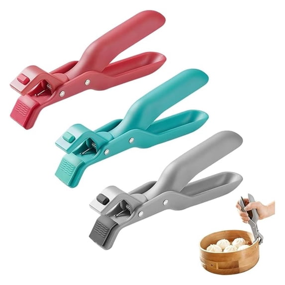 3 Pcs Hot Plate Grippers,Multi-Function Anti-Scald Bowl Clip, Anti ...