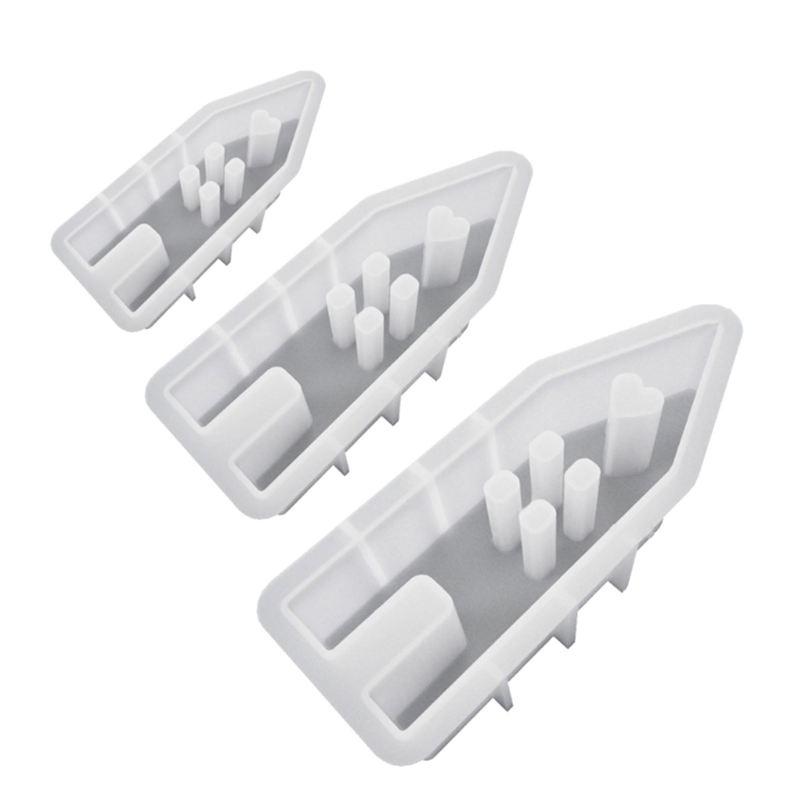3 Pcs House with Window Mould Handmade Houses Silicone Mold Epoxy Resin ...
