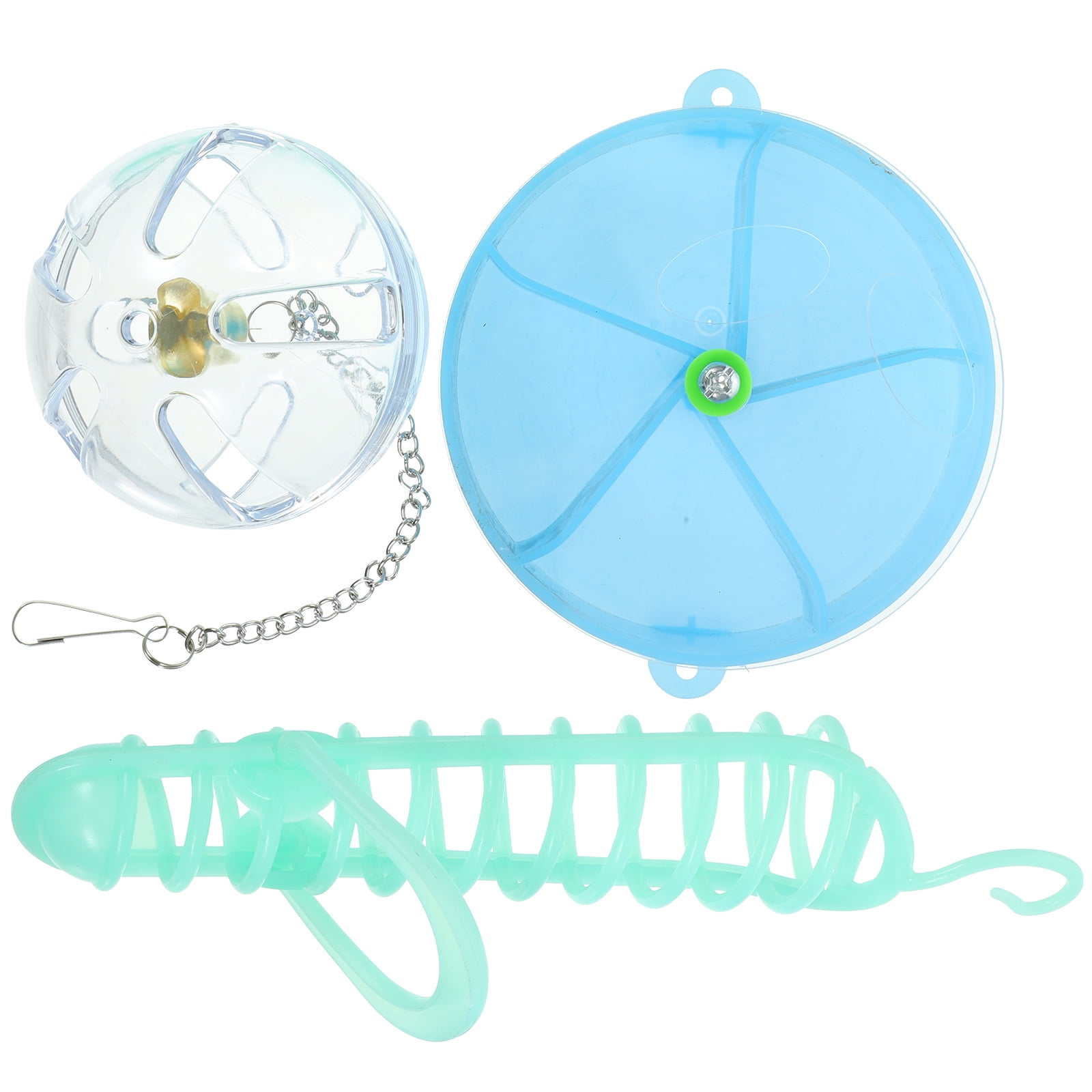 3 Pcs Hummingbird Feeder Parrot Feeding Ball Cage Accessory Budgie Cage ...