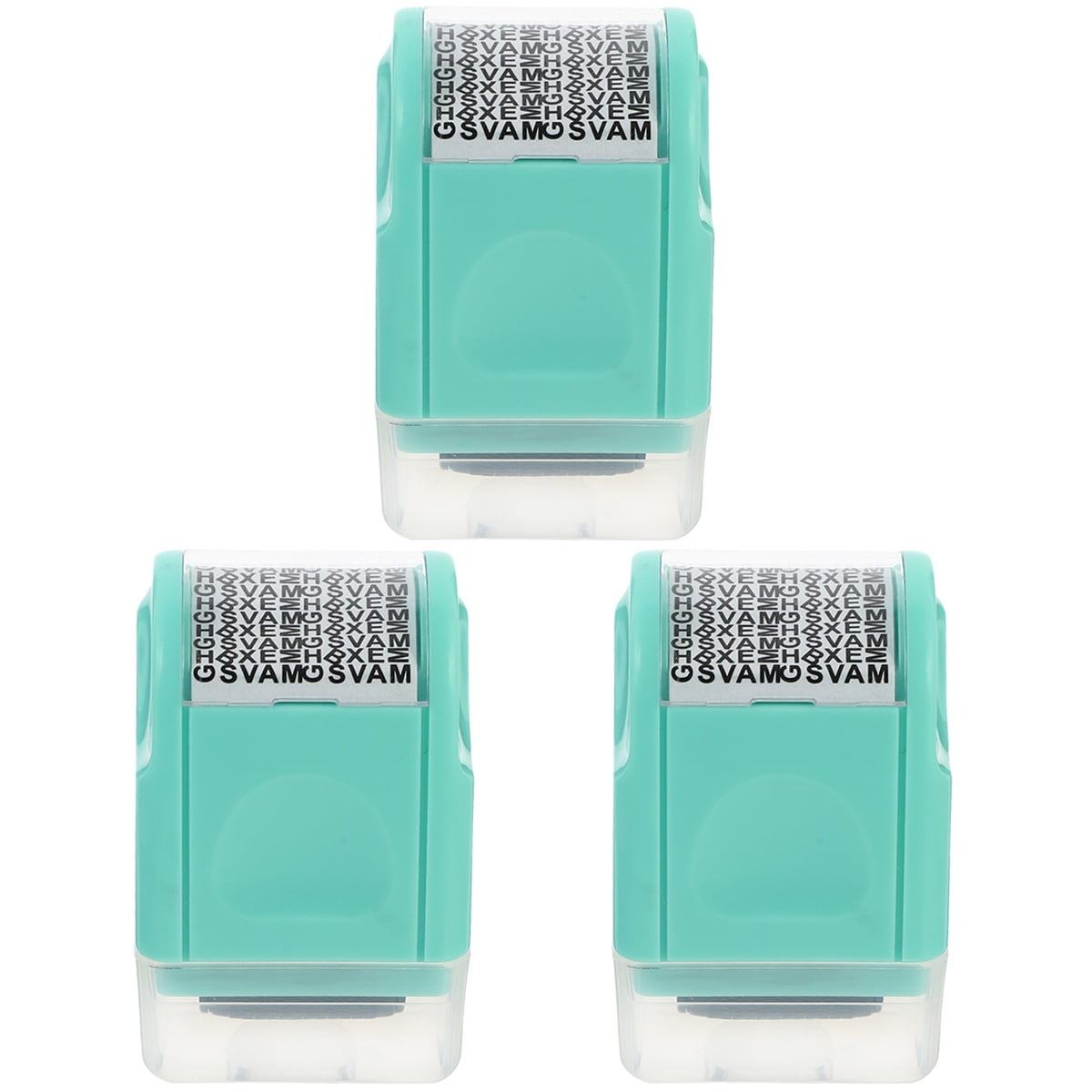 3 Pcs Identity Protection Roller Stamps Confidentiality Seal - Walmart.com