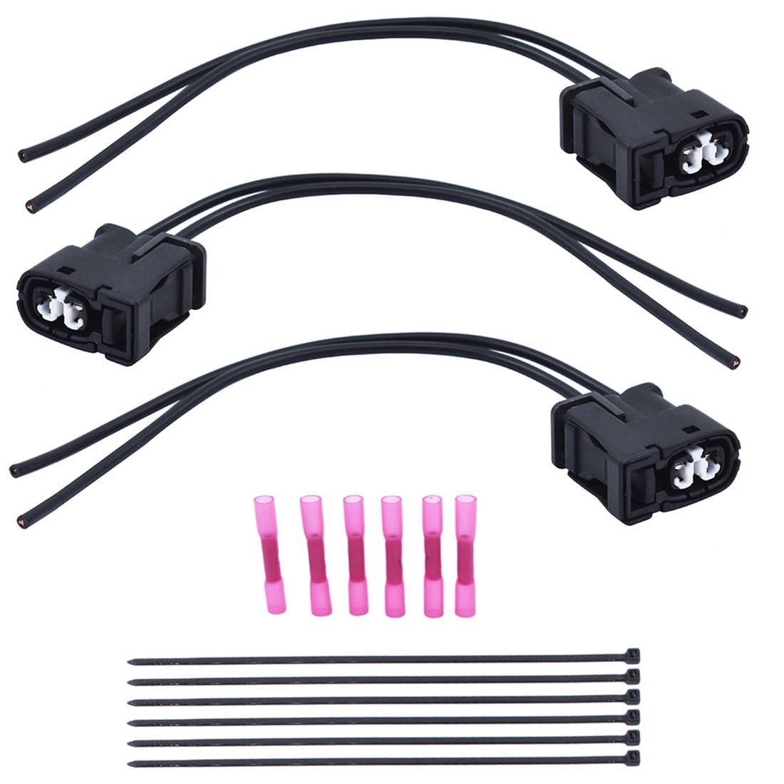 3 Pcs Ignition Coil Connector Plug with Wires Fit for Toyota Lexus 300 ...