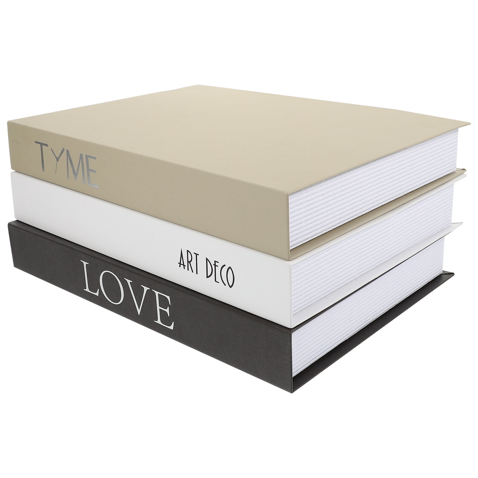 3 Pcs Imitation Book Decoration Simulation Fake False Books Prop ...