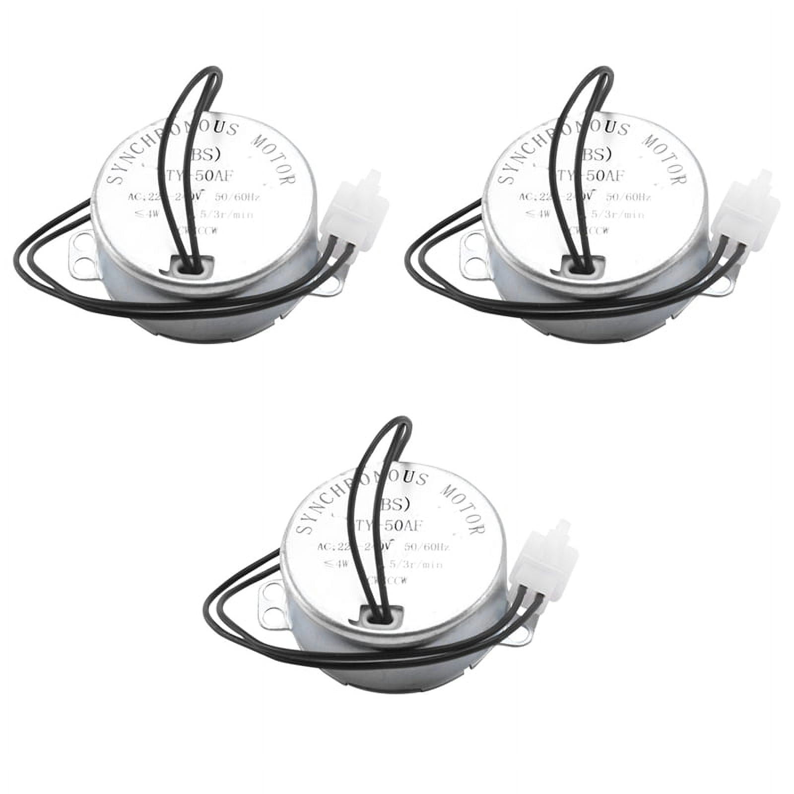 3 Pcs Incubator Automatic Egg Turning Motor Synchronous Motor 2.5//Min ...