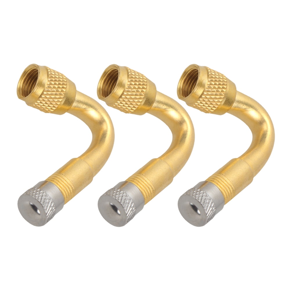 3pcs Tire Valve Extension Valve Stem Extender 45 Degree Tire Valve ...