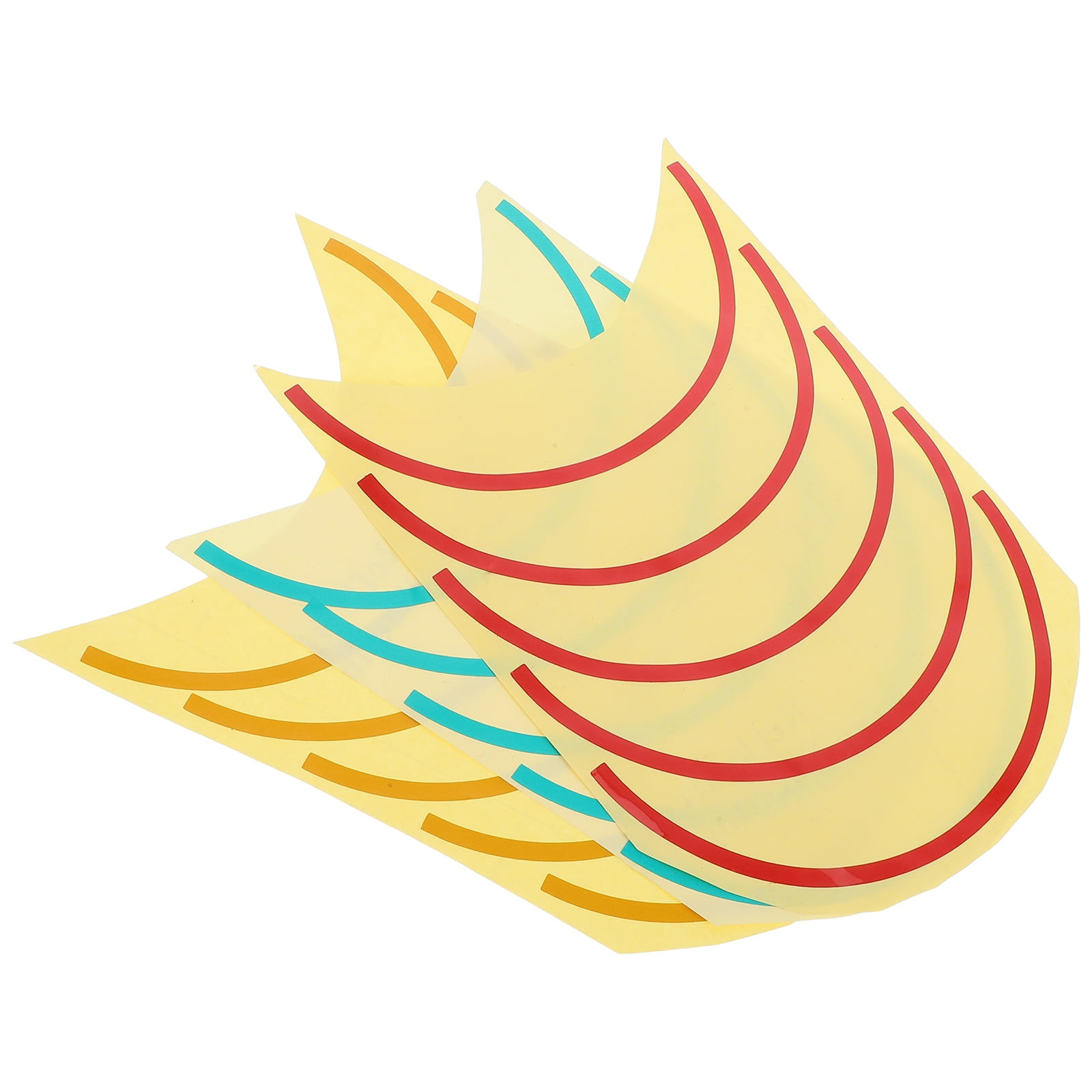 3 Pcs Instruction Sticker Pressure Gauge Decals Color Coded Stickers ...